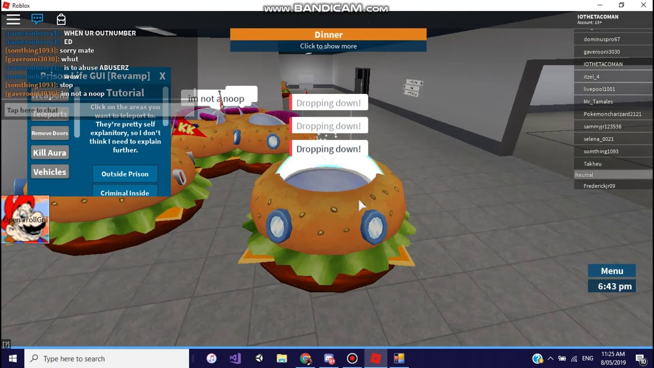 Roblox Exploit Showcase | Free | Working 2019 | 100+ Scripts too - YouTube