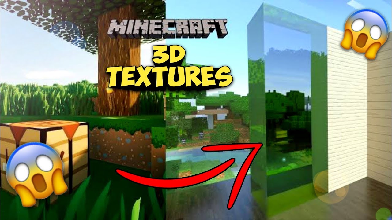 Best 3d Texture Packs For Mcpe 1.19+ 🔥🔥 - YouTube