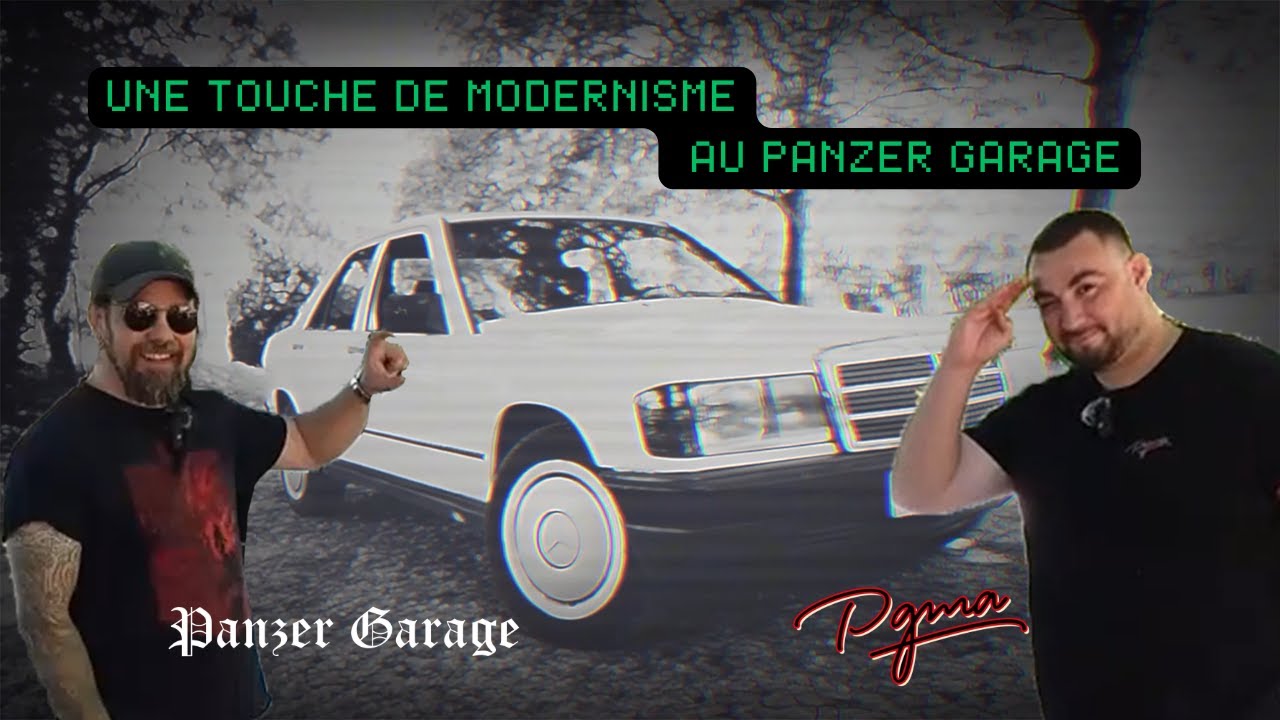 Un NOUVEAU véhicule rentre au Panzer Garage à cause de @Pongomera ...