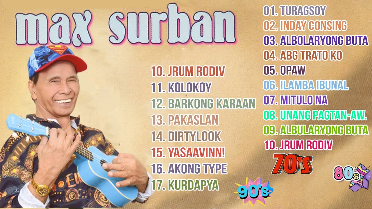 Max Surban Medley Non-Stop Hits -- Best Song 70s 80s 90s... - YouTube