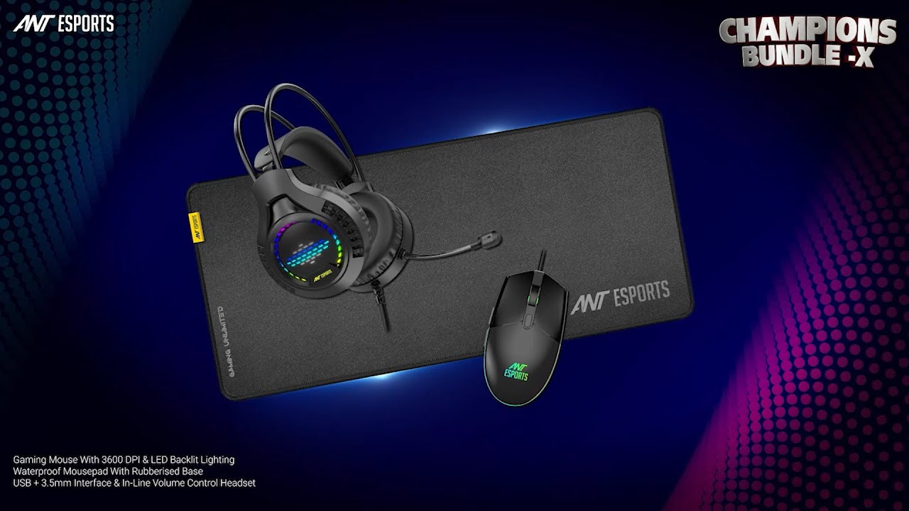 Ant Esports Champions Bundle X | The Complete Combo - YouTube