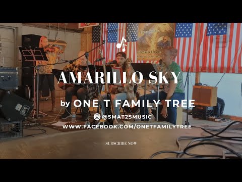 "Amarillo Sky"- Acoustic Cover- by One T Family Tree - YouTube