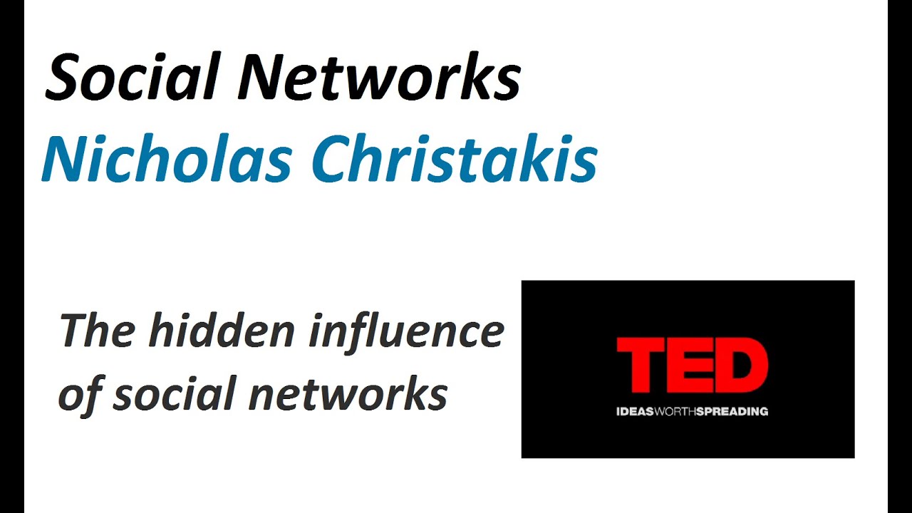The hidden influence of social networks - YouTube