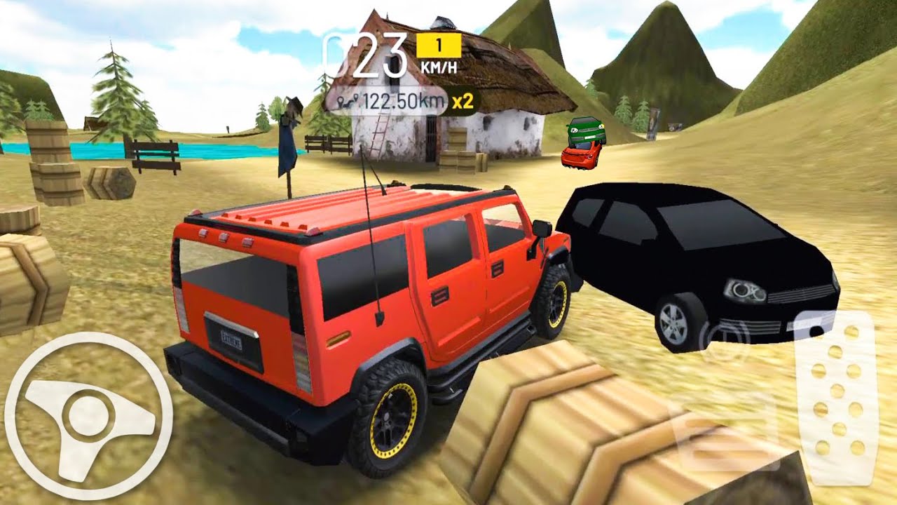 Extreme Car Driving Simulator #35 4x4 Hummer Offroad! Android gameplay ...