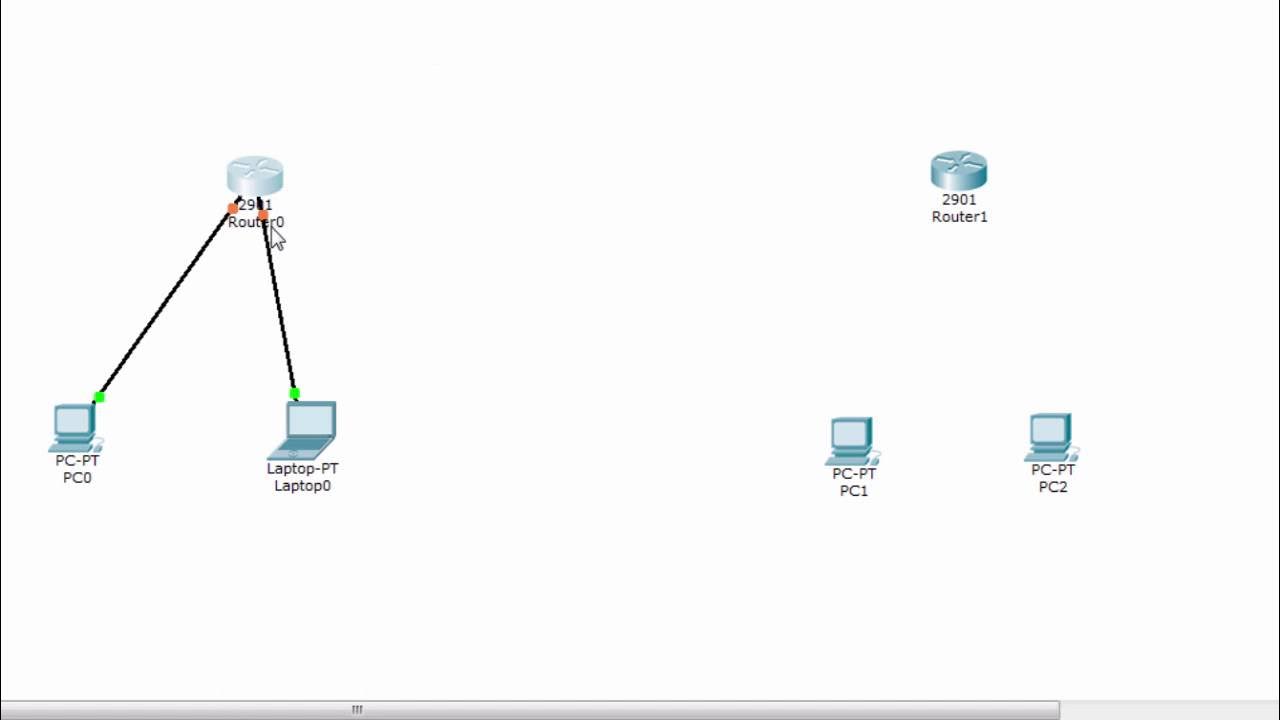Cisco Packet Tracer - tutorial for beginners (network simulator) - YouTube