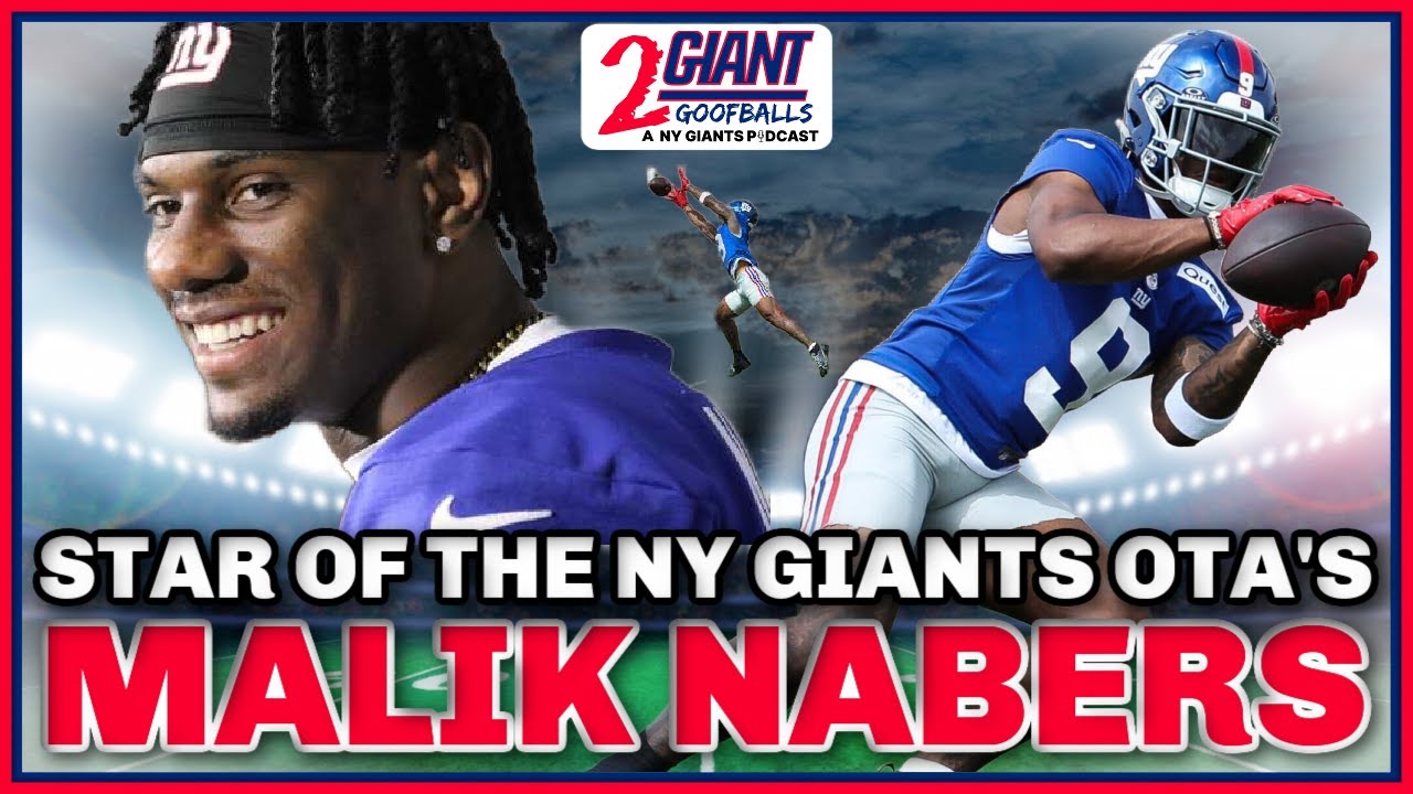 Rising Star Malik Nabers Shines Bright At NY Giants OTAs! - YouTube