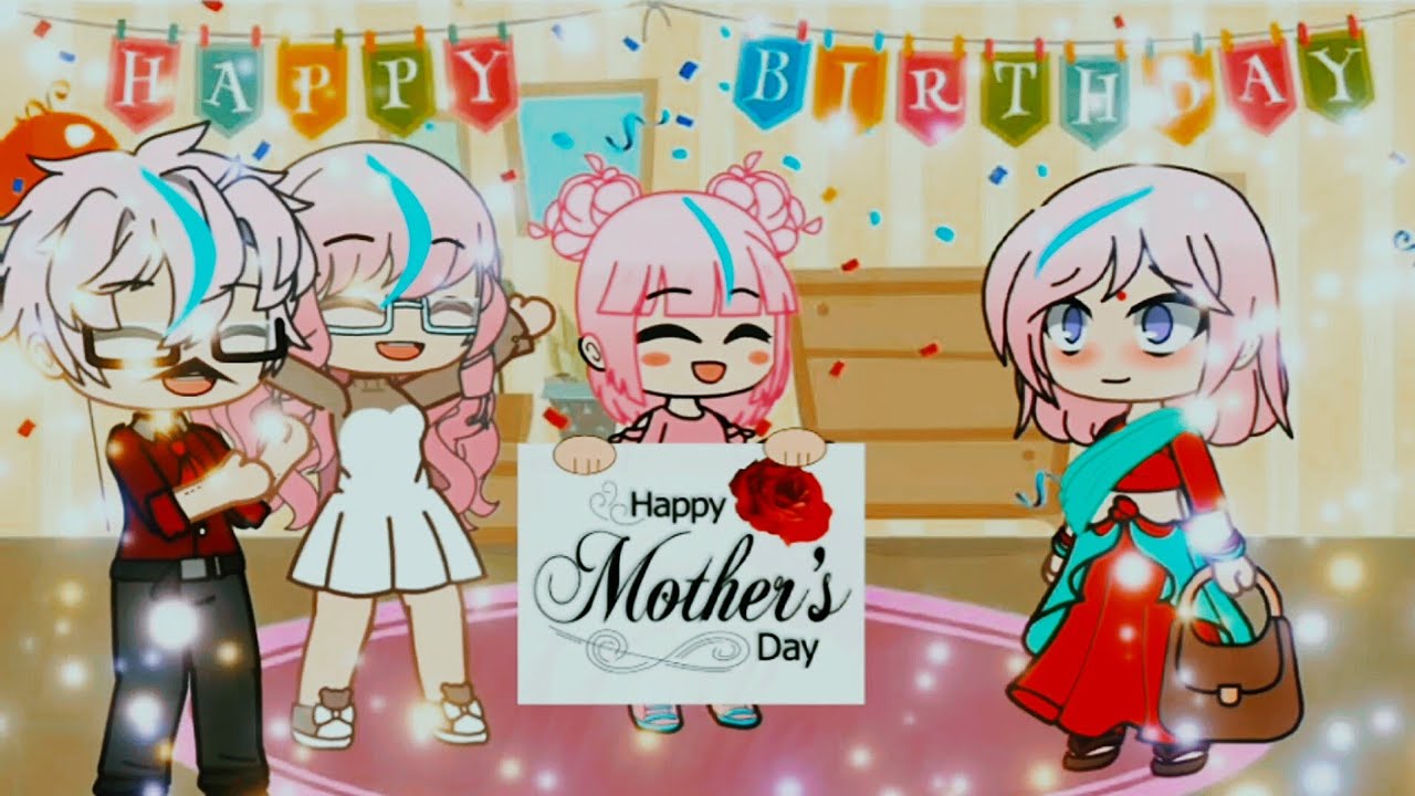 happy mother's day l love you mommy ️😘😘 (gacha club) my home family 🇮🇳 ...