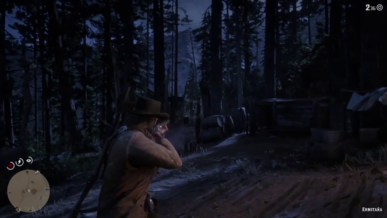 BRUJA CLEMES POINT ERMITAÑA Red Dead Redemption 2 RDR2 GAMEPLAY PS4 ...