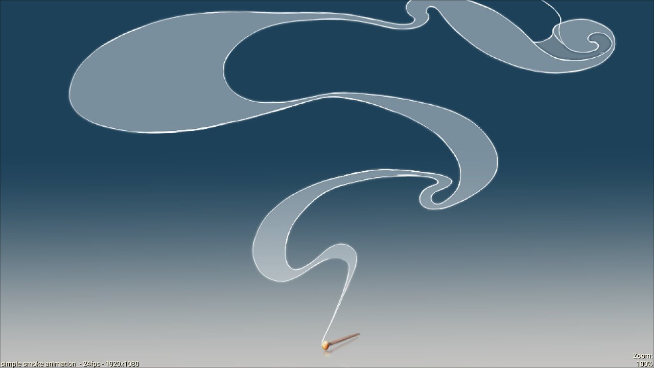 How I made a 2D smoke animation using the Roughanimator app - YouTube