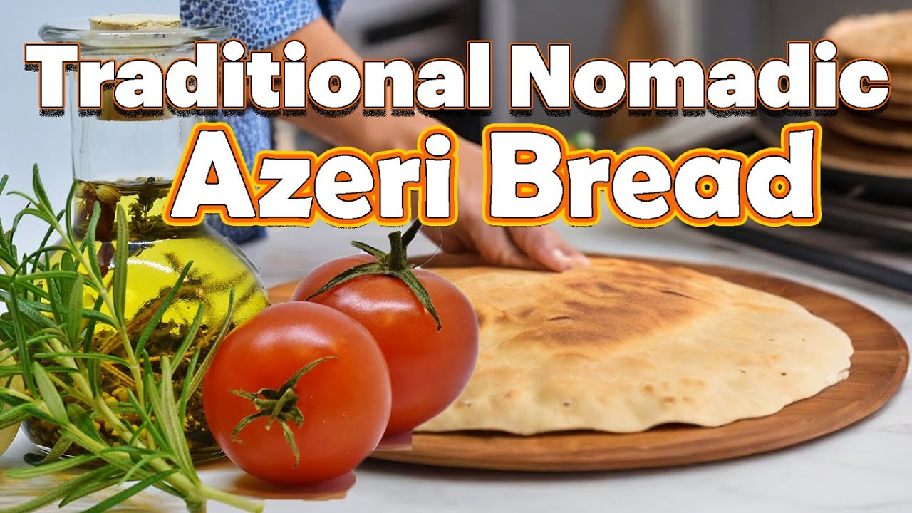 Bake Azeri Turkish Traditional Bread at Home - Khoy - Iran 2023 - YouTube
