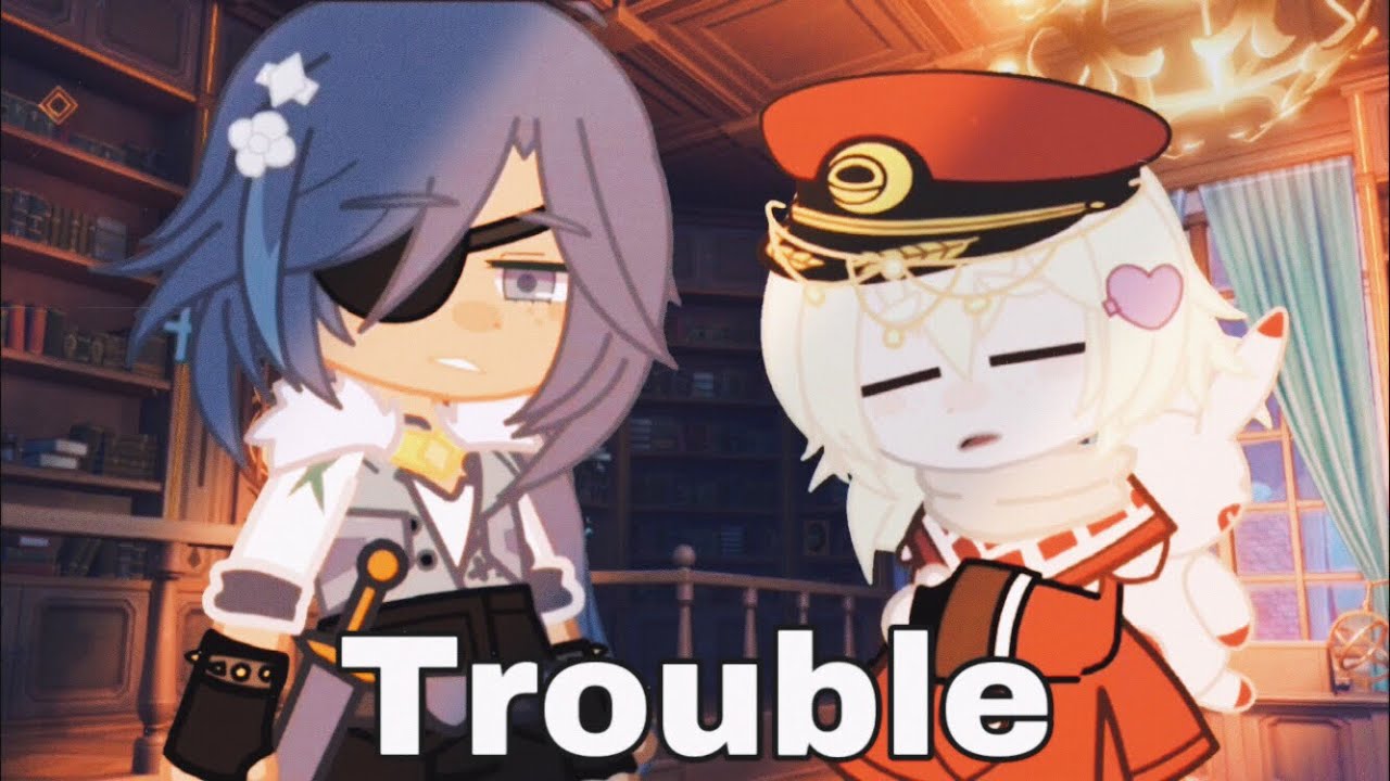 Trouble||Skit||Gacha Club||Genshin Impact||Kaeya and Klee - YouTube