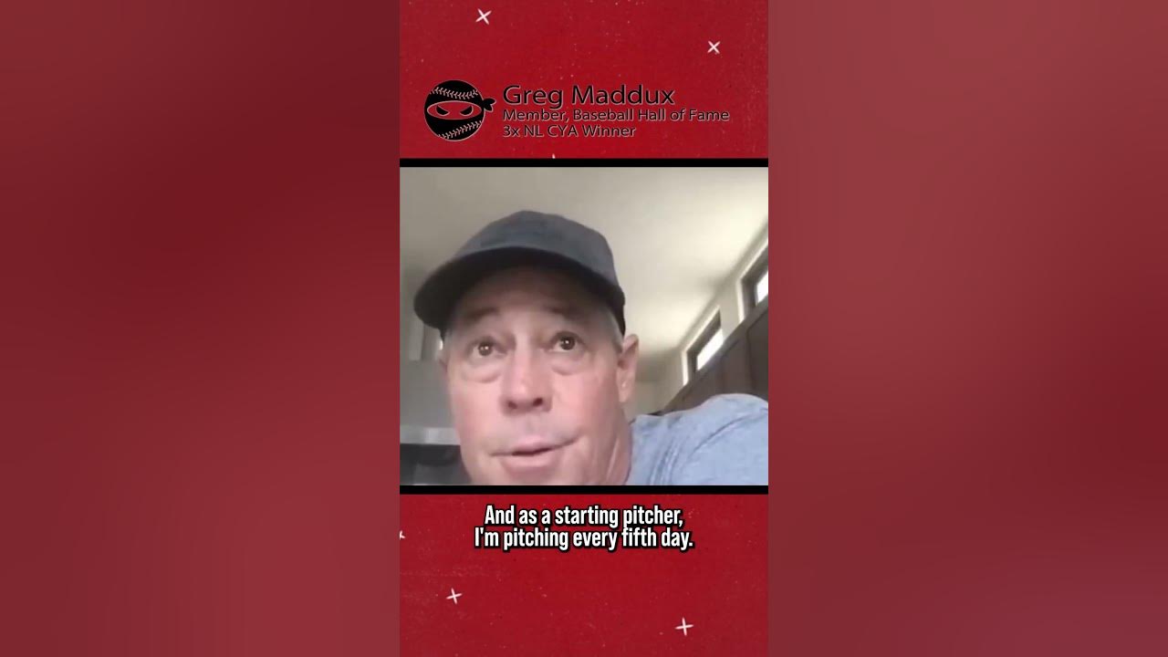 Greg Maddux on his Catcher's Calling Pitches #mlb - YouTube