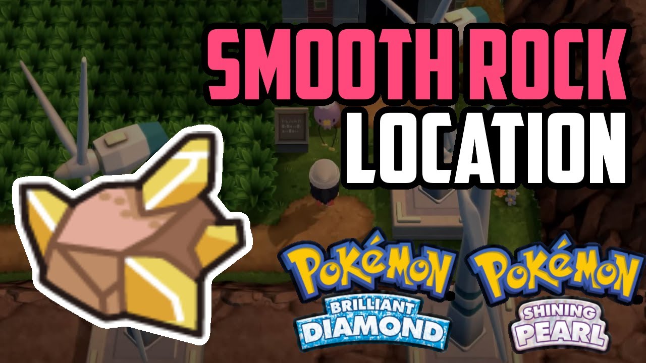Where to Find Smooth Rock - Pokémon Brilliant Diamond & Shining Pearl ...