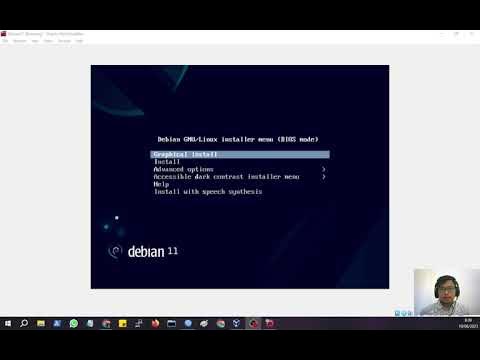 Tutorial Install Debian Server - YouTube