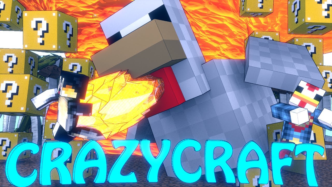 Minecraft | CrazyCraft - OreSpawn Modded Survival Ep 91 - "LUCKY BLOCK ...