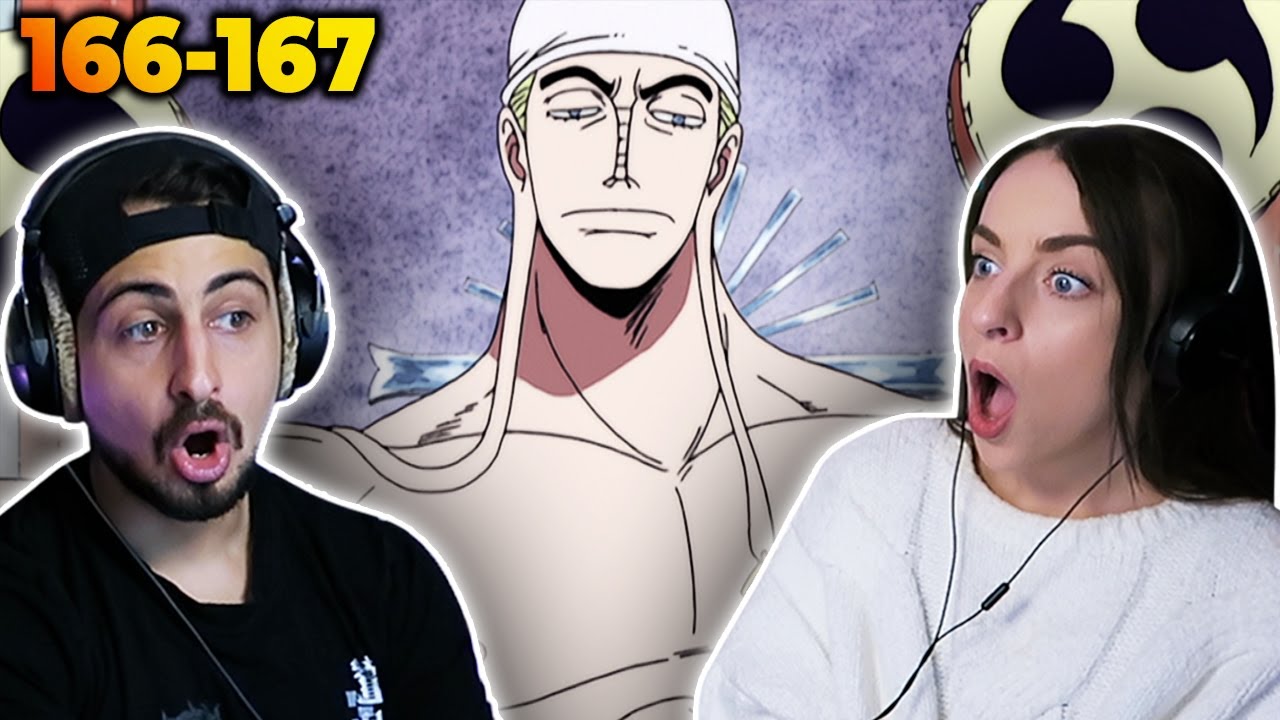 ENERU! *ONE PIECE* Episodes 166-167 REACTION! - YouTube
