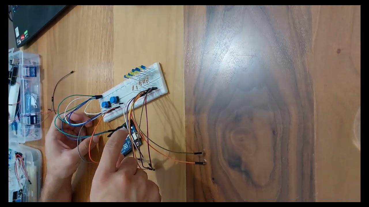 Arduino Proje örnekleri Buton Ile Karaşimşek Ledlerin Kontrolü Youtube