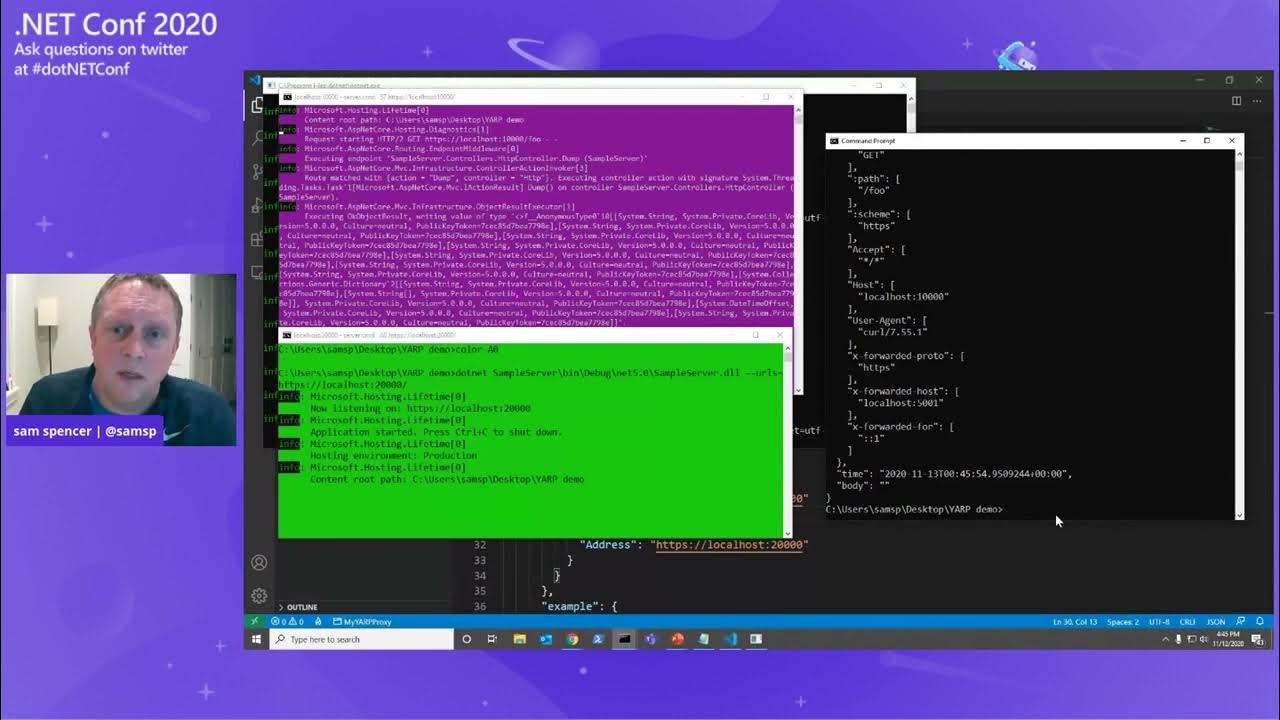 NET Conf 2020 Lessons Learned from Building the YARP Proxy on NET - YouTube