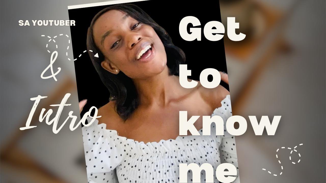 Get to know me ️|Mini introduction|First video😁 - YouTube