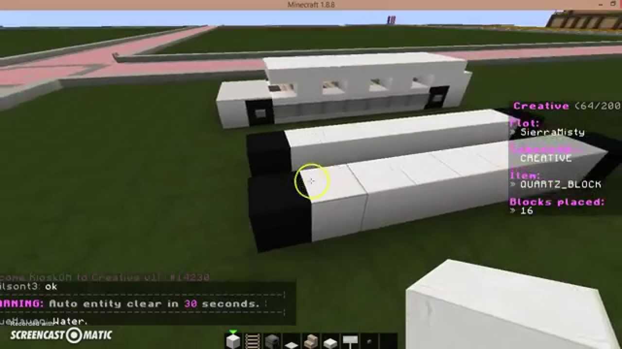 Minecraft-How to Make A Limo- - YouTube