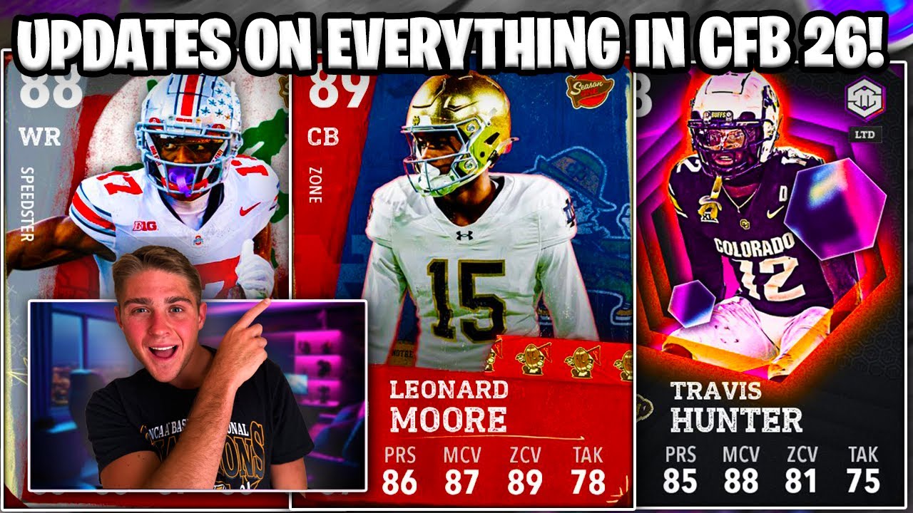 UPDATES ON EVERYTHING IN CFB 26! ALL SEASON LTD REVEALS! SUMMER RUSH ...