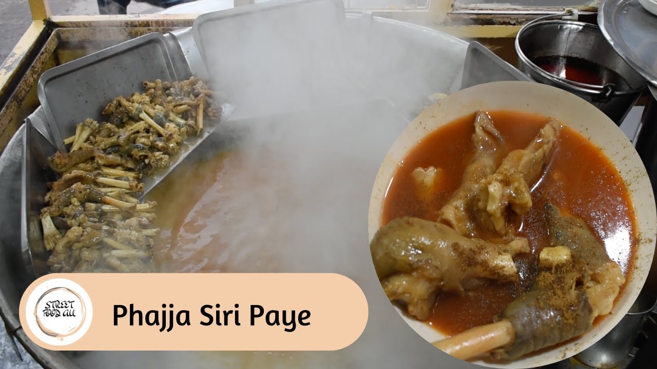 Phajja Siri Paye#food#desifoodrecipe#streetfood#foodielove#foodie# ...