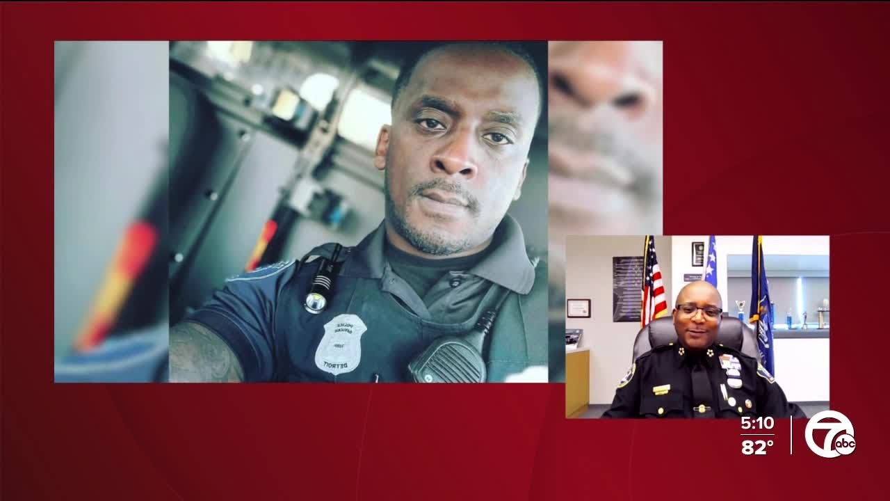 'We're all heartbroken': Chief James White sheds light on slain officer ...