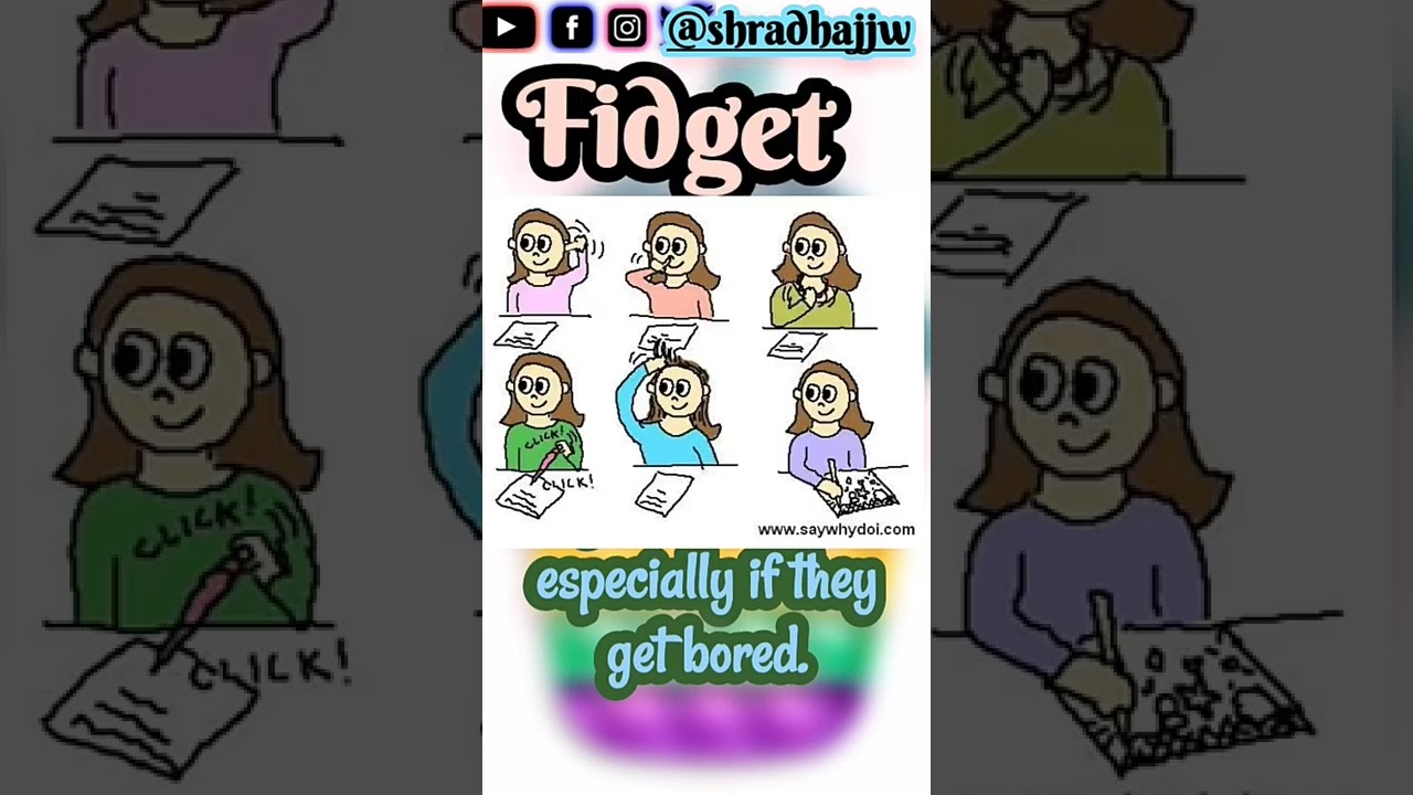 Fidget Meaning | Fidget Meaning In English And Hindi | Fidget In ...