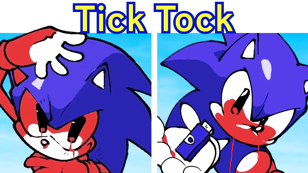 FNF AMAZING PENDRIVE TAKE - TICK TOCK (Vs Indigo // El Pendrive Azul ...