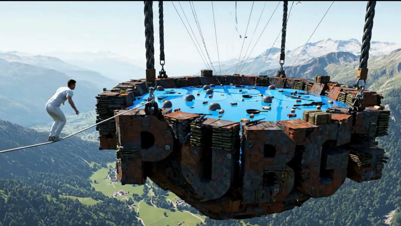 Oddly Satisfying | Which Game Pool Would You Choose to Jump? 🎮🔥 PUBG🪂 ...