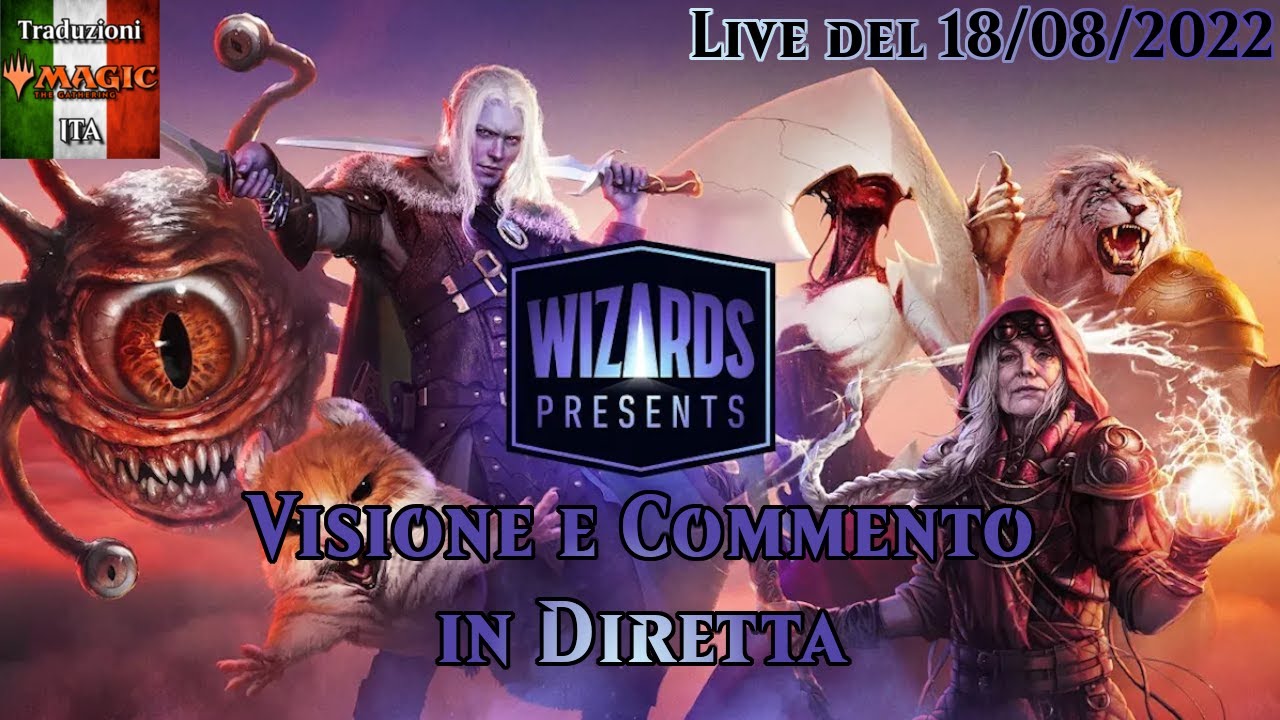 WIZARDS PRESENTS - Evento di presentazione in diretta [LIVE REPLAY] - YouTube