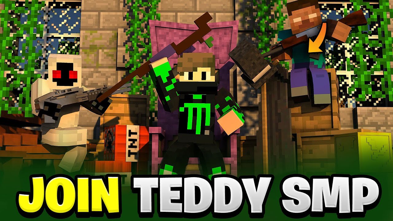 🤩HOW TO JOIN TEDDY SMP - TEDDY SMP IP - TEDDY GAMING - YouTube