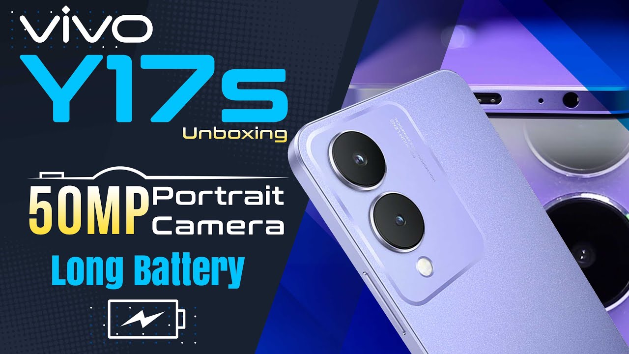VIVO Y17S : 50MP Portrait Camera And 5000 Mah Long Battery And Many ...