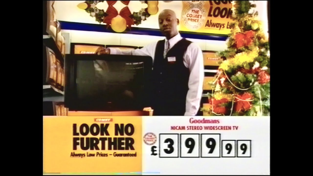 Comet Retail Commercial. December 1999. UK - YouTube