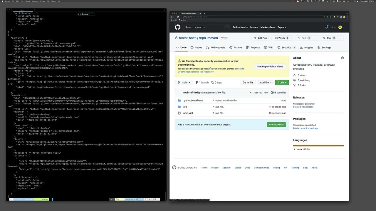 The Power: Setup a Maven project workflow in GitHub Actions - YouTube