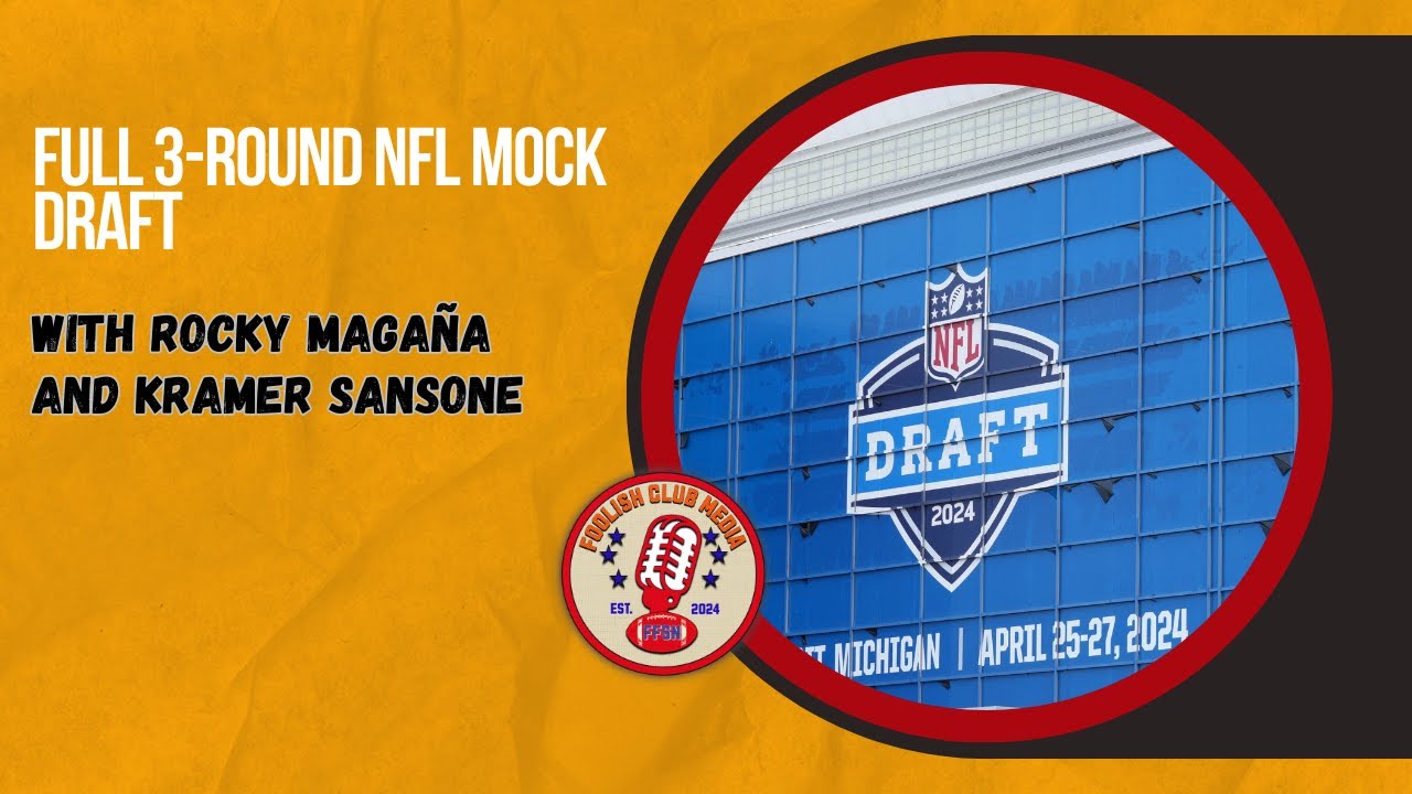 Full 3-Round Mock Draft - YouTube