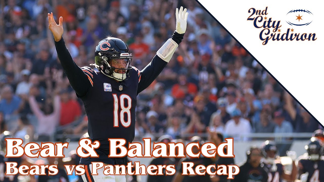 Bear & Balanced: Caleb Williams brings it against the Panthers - YouTube