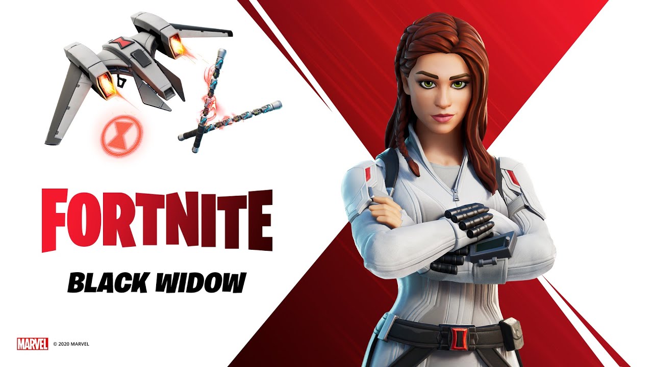 SNĚŽNÁ BLACK WIDOW JE V SHOPU! Nejhezčí Fortnite skin poslední doby ...
