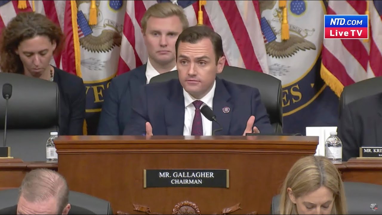 LIVE: House Select Committee on CCP Holds Hearing on CCP’s Strategy on ...