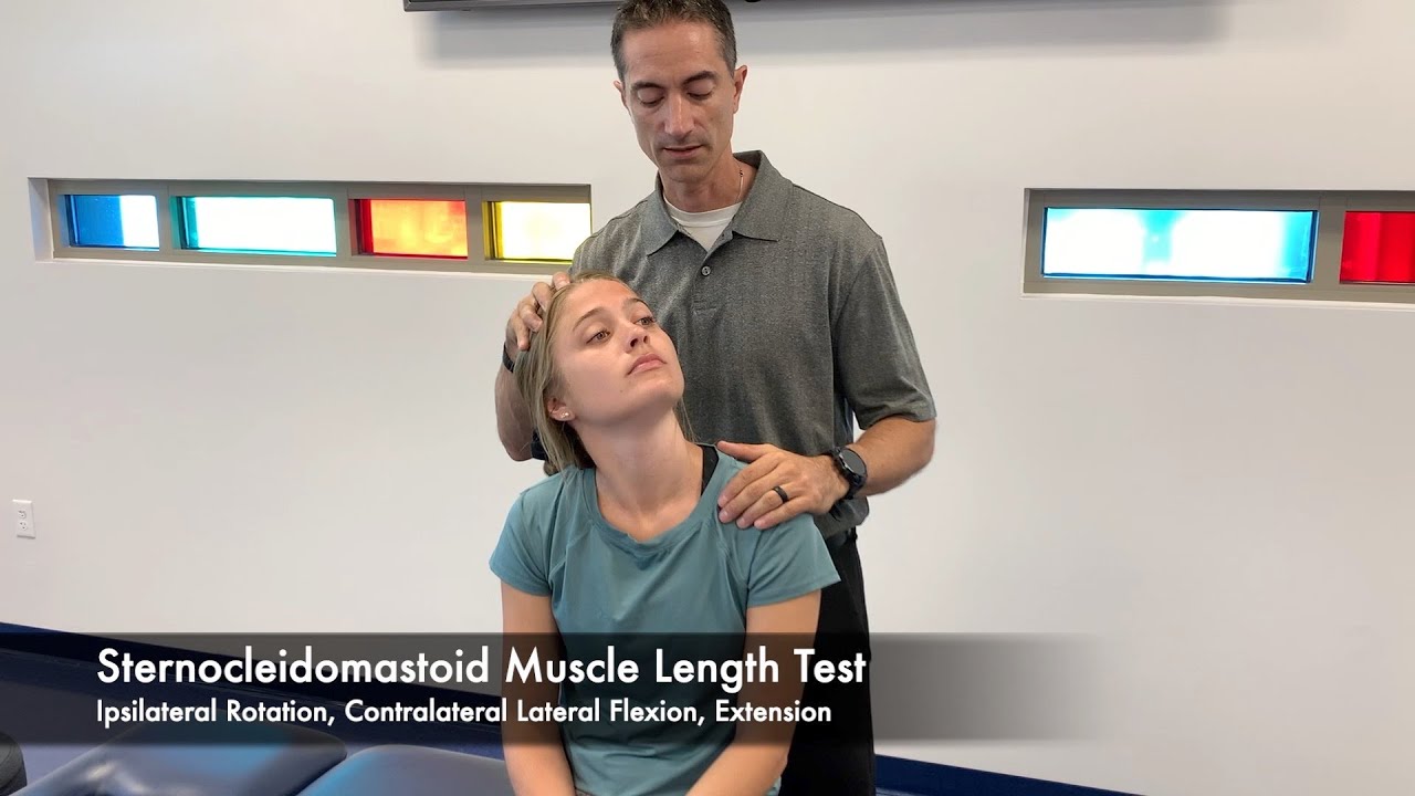 MSK 2 Cervical SCM Muscle Length Test - YouTube