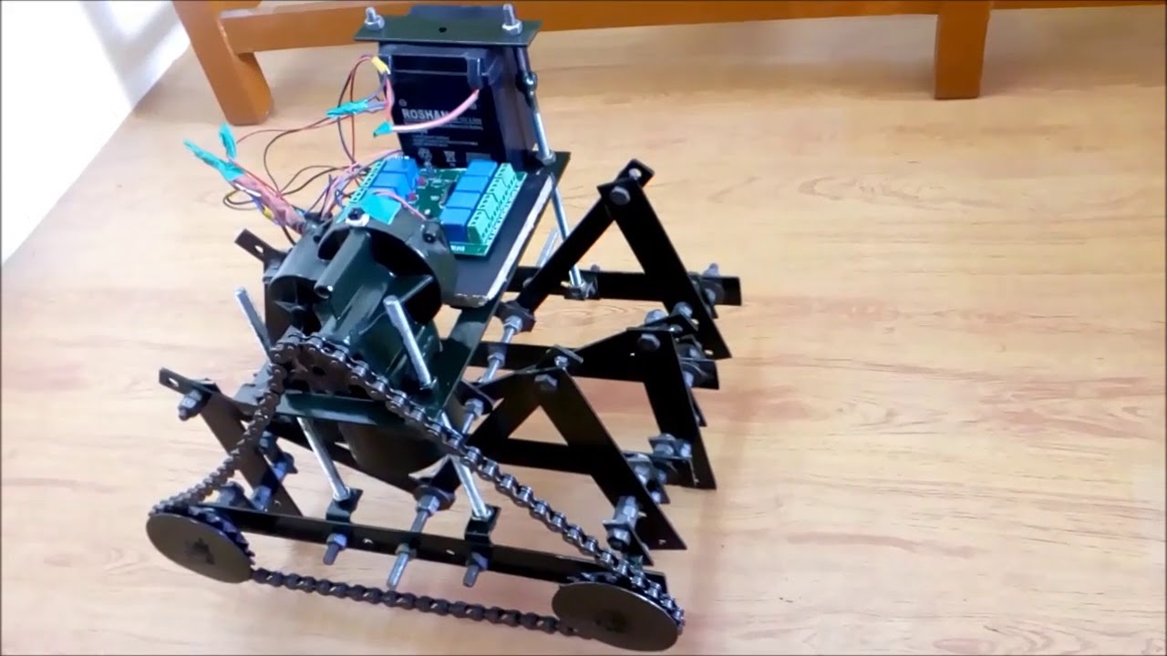 kinematic walker - YouTube