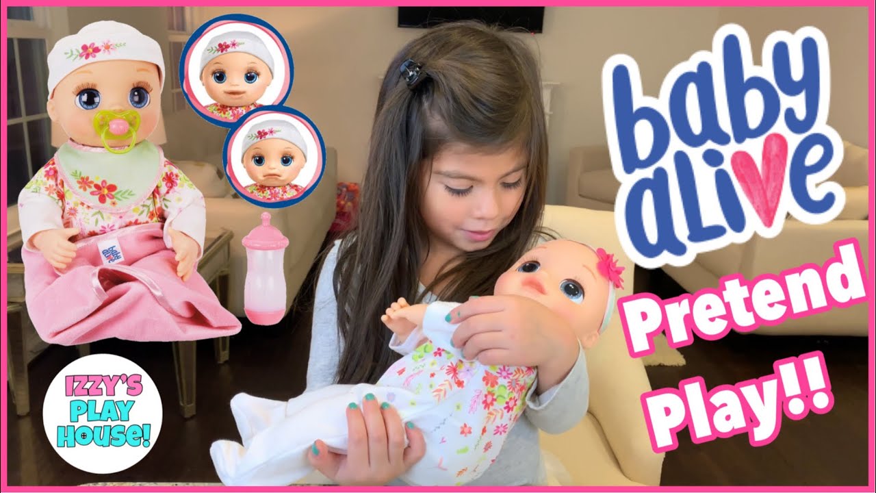 NEW BABY ALIVE!! - Real As Can Be Baby - Pretend Play - YouTube