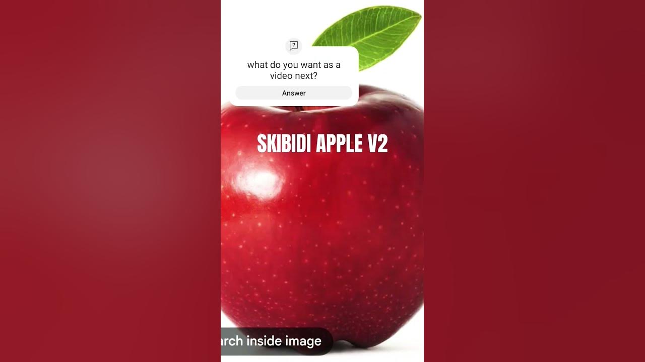 Skibidi apple V2 #skibiditoilet #skibidi - YouTube