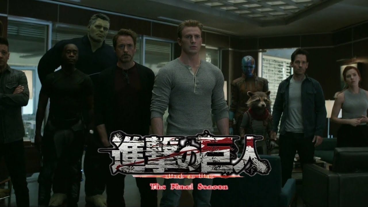 "My War" Avengers Endgame anime opening (Attack on Titan season 4 op ...