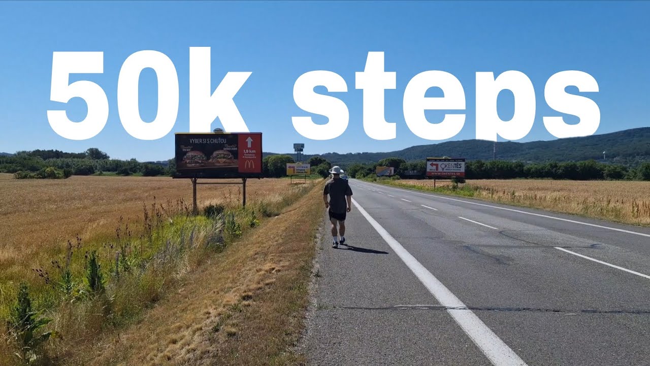 50k steps challenge - YouTube
