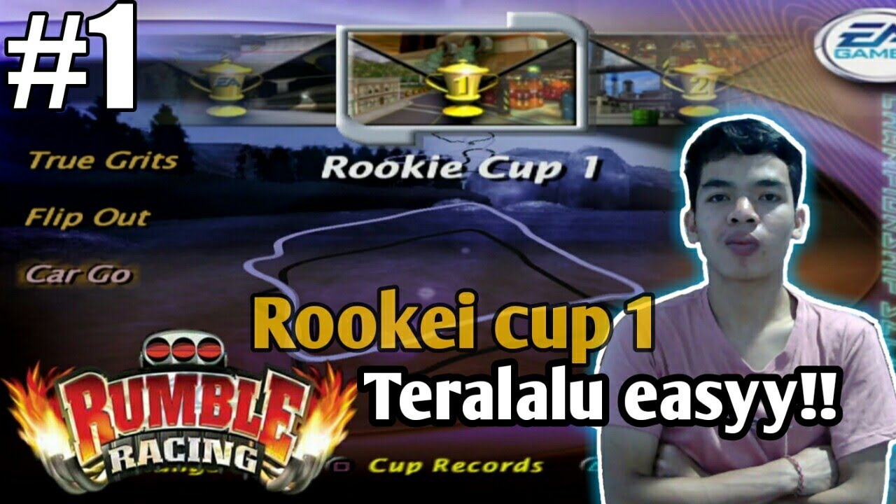 ROOKIE CUP 1-Rumble racing PS2 - YouTube
