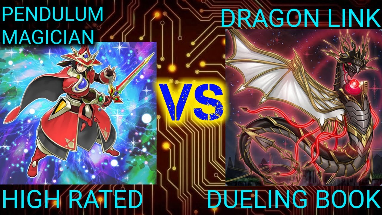 Pendulum Magician vs Dragon Link | High Rated | Dueling Book - YouTube
