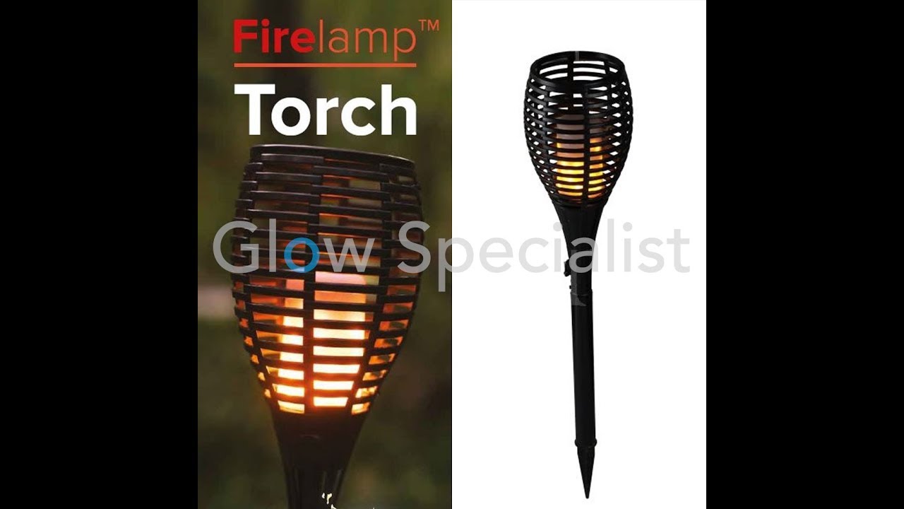 LED Flame Firelamp Torch - YouTube
