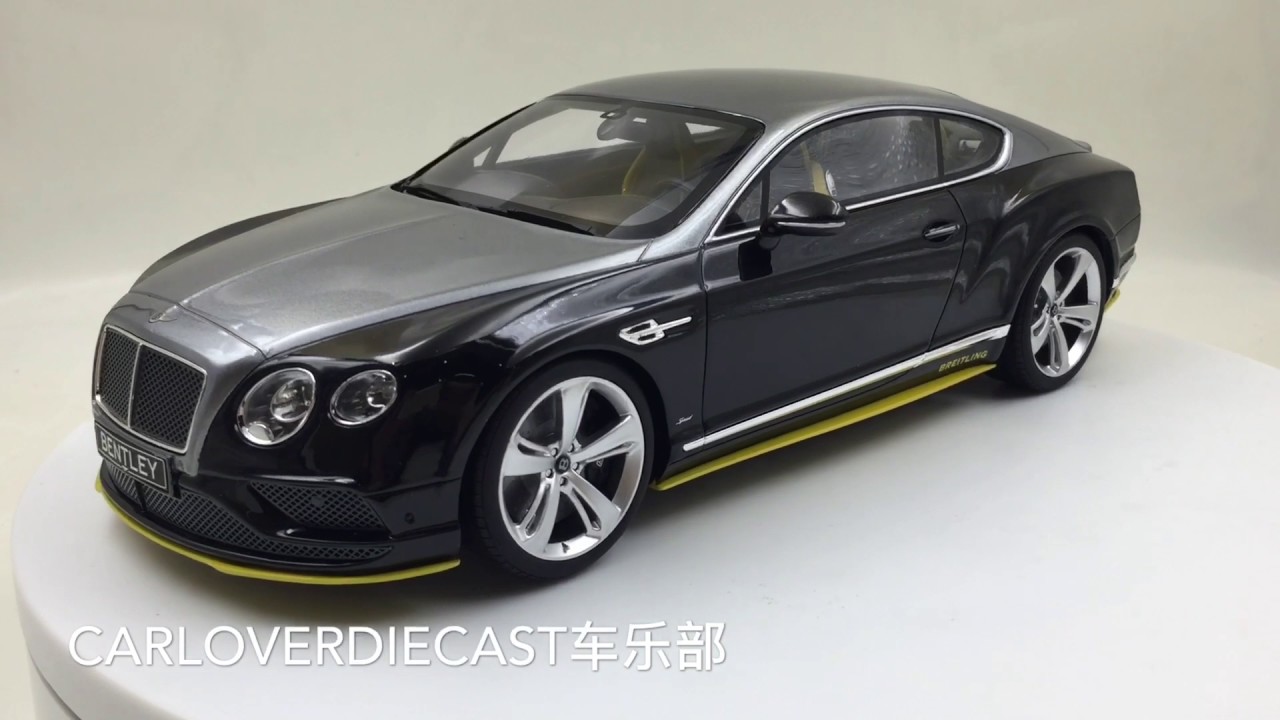GT SPIRIT Bentley Continental GT Speed Bretitling jet team Resin Scale ...