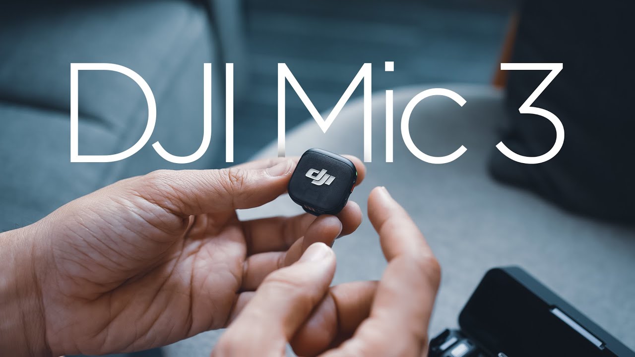 DJI Mic 3: They combined the 2 and mini together! | smashpop - YouTube